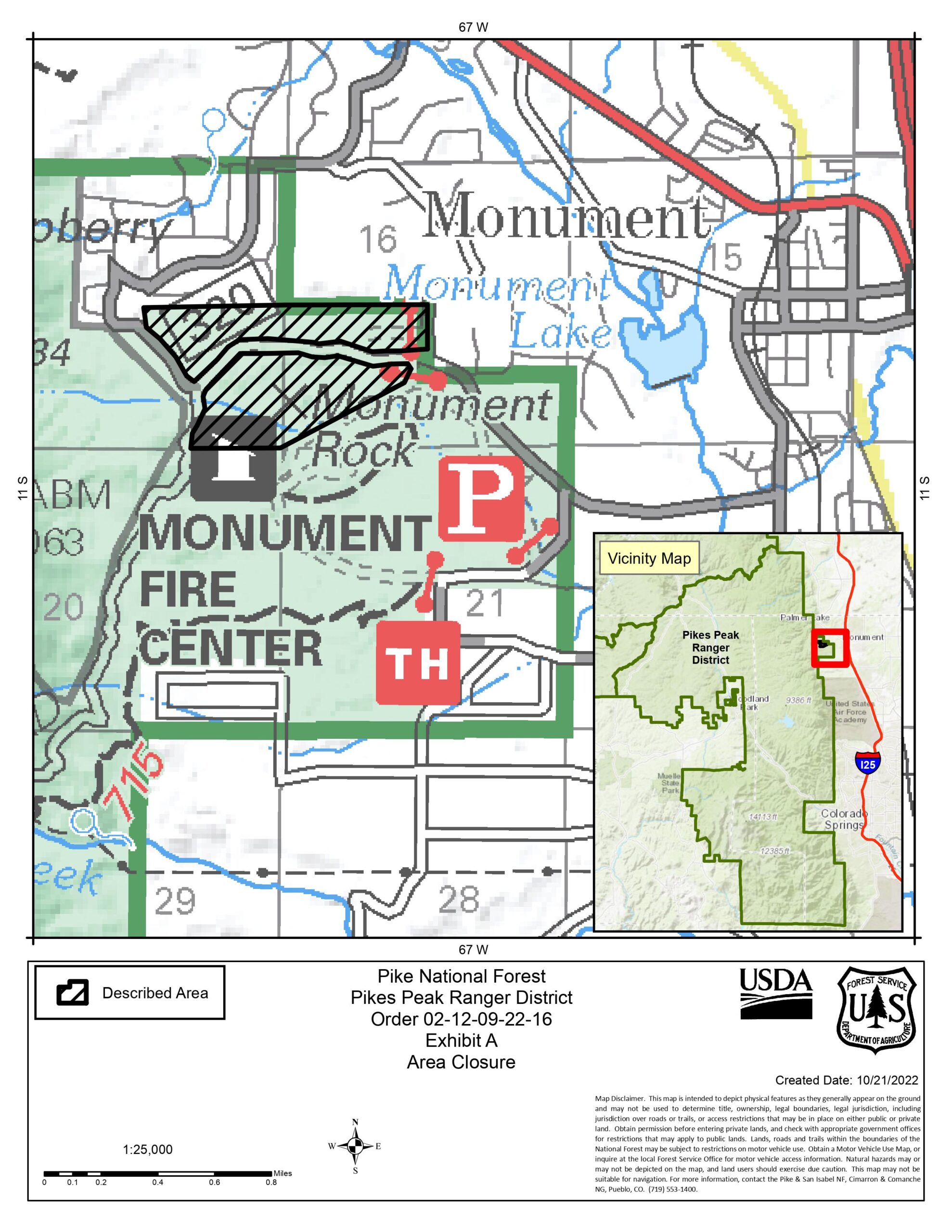 USFS Fire Mitigation in the Monument Preserve - Area 1 Work Started ...